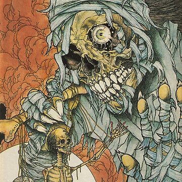 "Pushead the wave" Art Board Print for Sale by Pus Fan | Redbubble