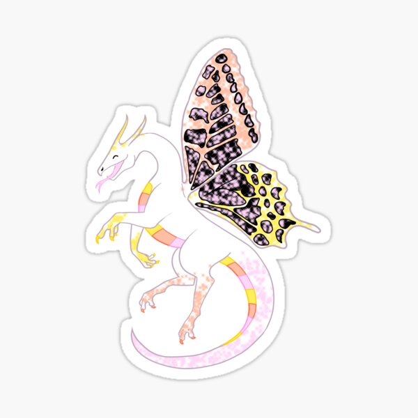 "Pangender Pride Fae Dragon" Sticker for Sale by stupidmasky | Redbubble