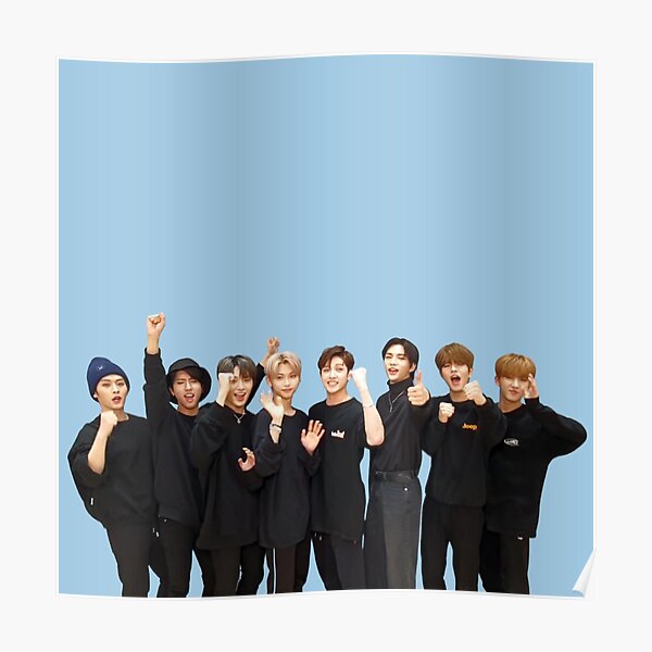 "STRAY KIDS Group" Poster for Sale by 4thgenkpop | Redbubble
