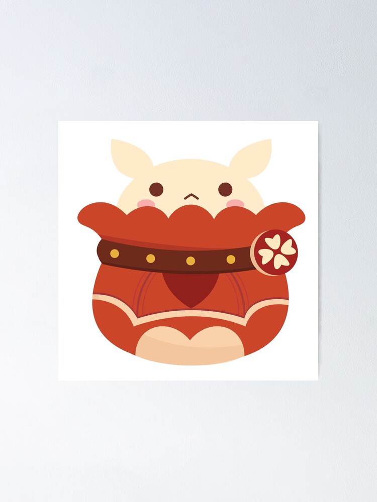 Poster « Klee Jumpy Dumpty Mignon Illustration - Jumpty Dumpty Genshin ...