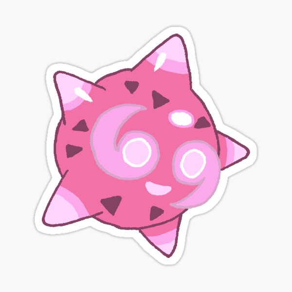 "Pink Core Minior" Sticker by luischocolatier | Redbubble