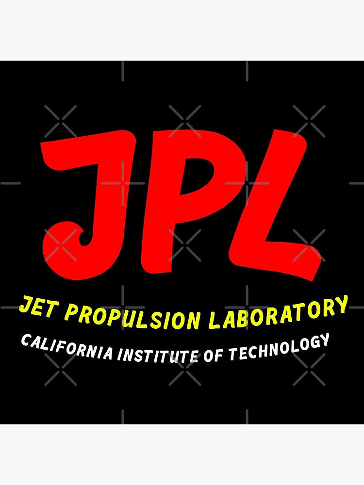 "NASA Jet Propulsion Laboratory Logo" Art Print by AeroMechanical ...
