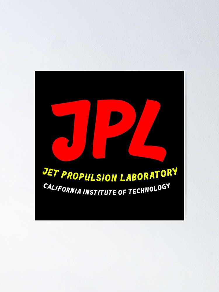 "NASA Jet Propulsion Laboratory Logo" Poster by AeroMechanical | Redbubble