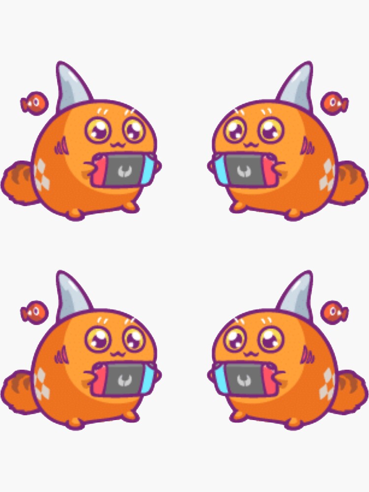"Axie Infinity (AXS SLP)" Sticker by LiveStores | Redbubble
