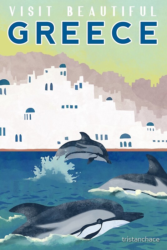 Greece Travel: Posters | Redbubble