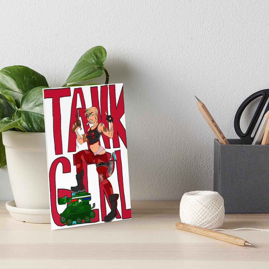 "tank girl punk" Art Board Print by JAMOLODON | Redbubble