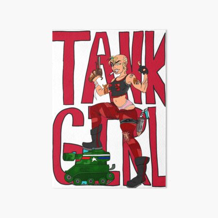 "tank girl punk" Art Board Print by JAMOLODON | Redbubble