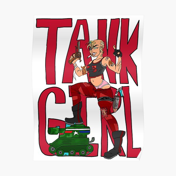 "tank girl punk" Poster for Sale by JAMOLODON | Redbubble