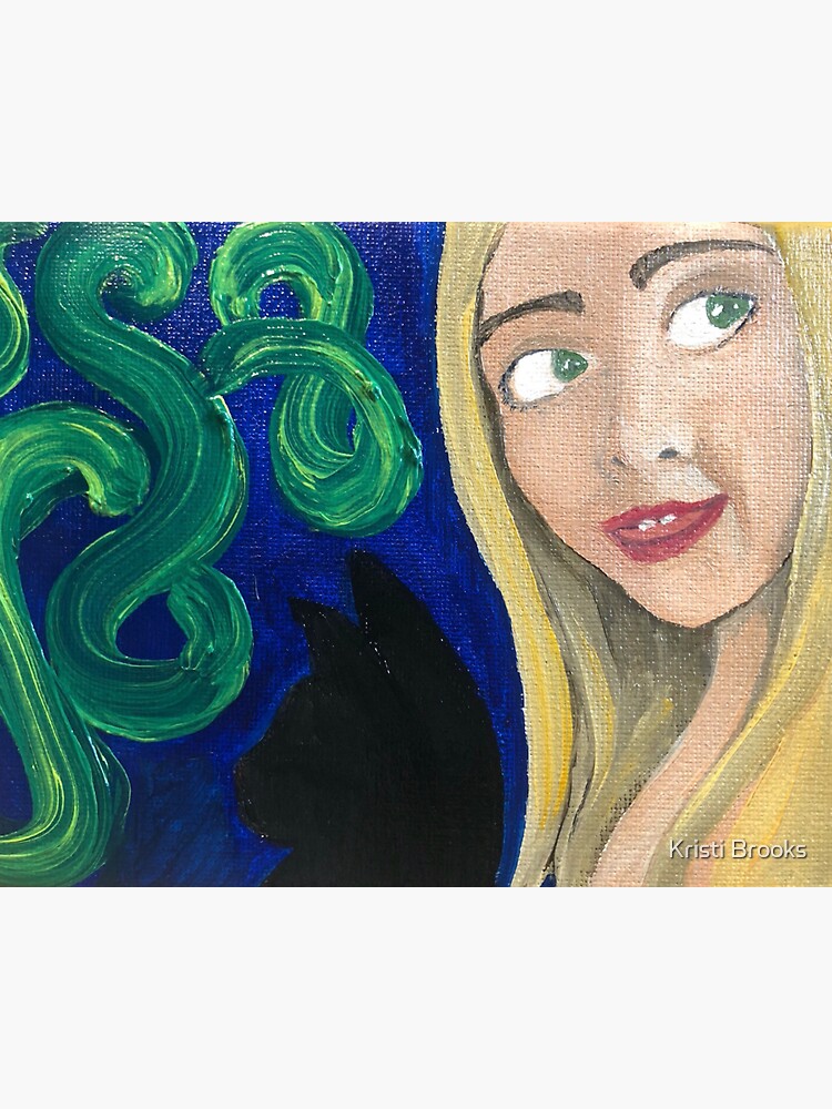 "Andromeda's Cat Protects Her" Sticker for Sale by Snobunyluv | Redbubble