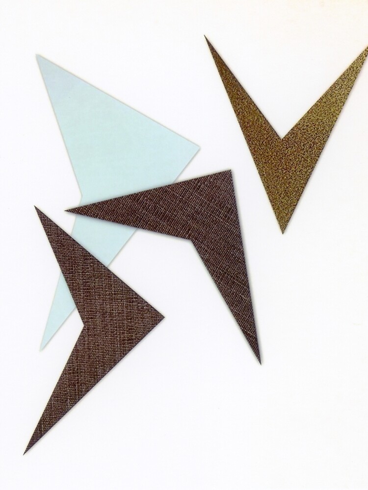 "Mid Century Modern Boomerang Pattern - Collage" T-shirt for Sale by ...