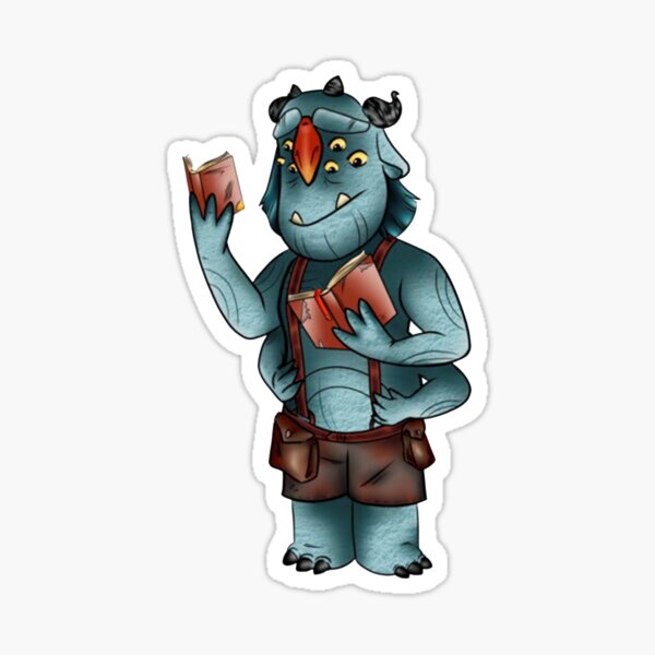 "the troll" Sticker by Rohoils | Redbubble