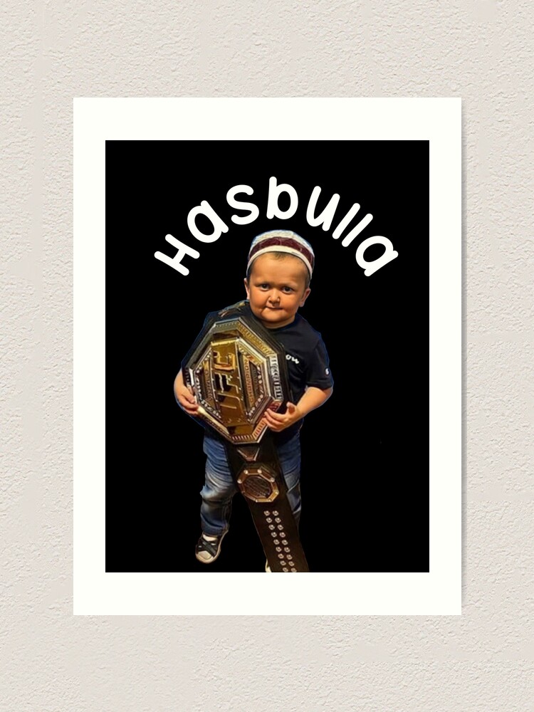 "Hasbulla Magomedov boxing trophy " Art Print by fashionvante | Redbubble