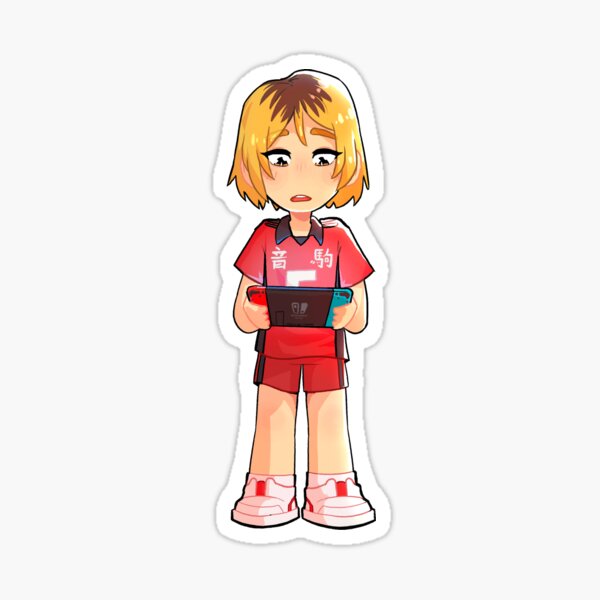 "Kenma" Sticker by trevbien | Redbubble