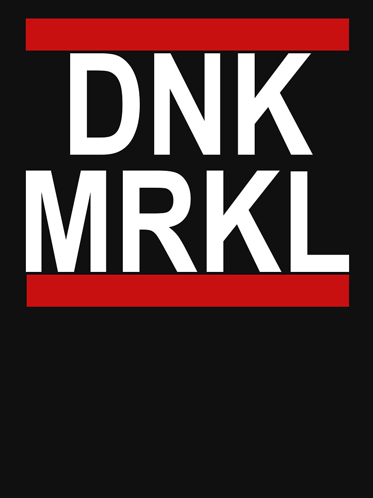 "DNK MRKL - Danke Merkel!" T-Shirt von BitStern | Redbubble
