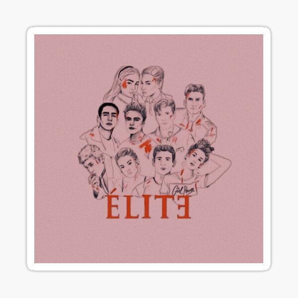 "Elite Netflix Series design" Sticker for Sale by Estella47138 | Redbubble