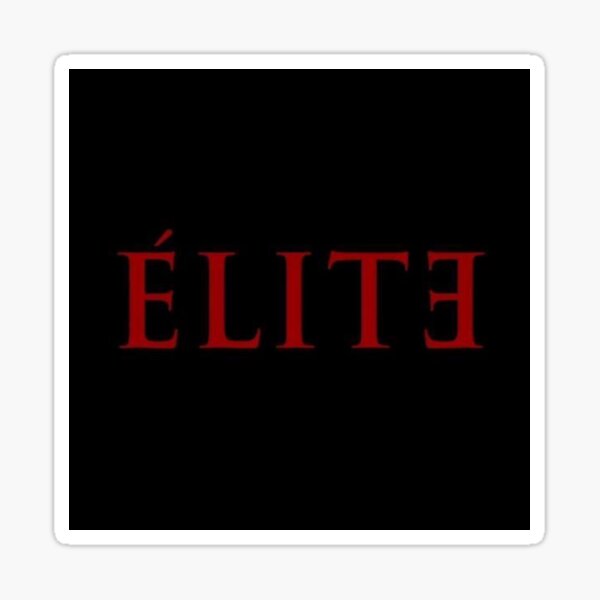 "Elite Netflix Series design" Sticker by Estella47138 | Redbubble