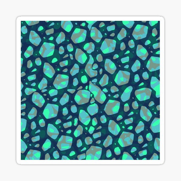 "Ruined Inspired Texture Summer Vibes" Sticker for Sale by Miezka ...