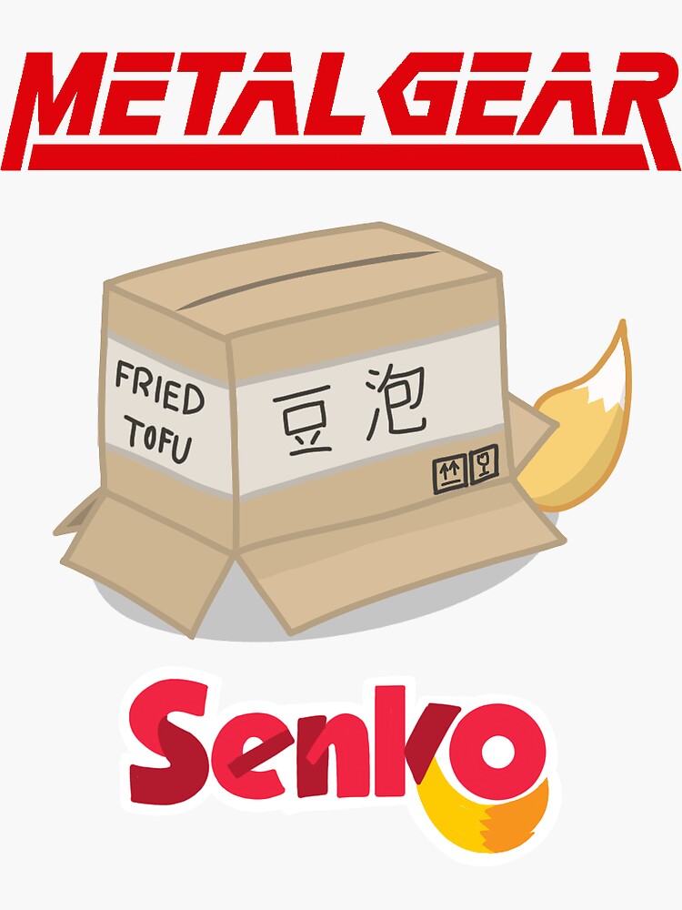 "Metalgear Senko" Sticker for Sale by Oosa-SE | Redbubble