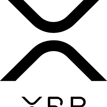 "XRP Logo Black - ★ BEST SELLER ★" Stickerundefined by Nccrypt | Redbubble