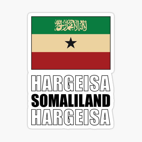 "Flag of Somaliland" Sticker for Sale by KewaleeTee | Redbubble