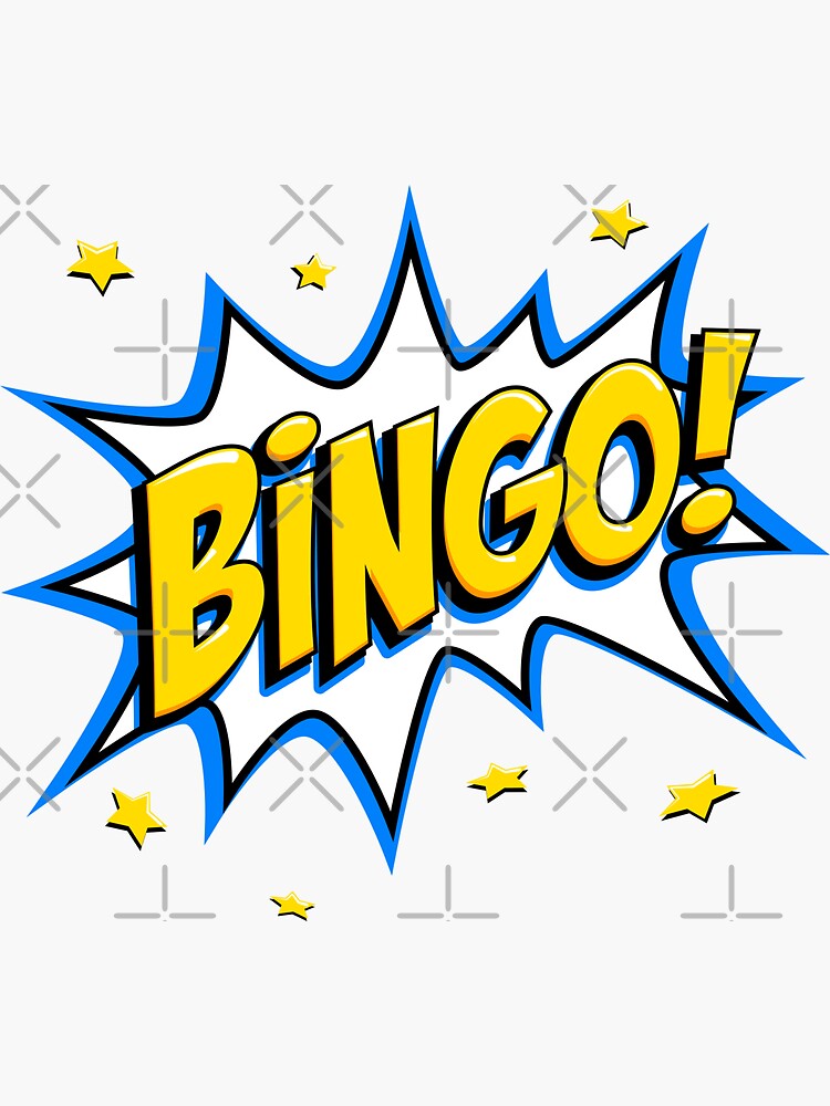 "bingo caller for bingo lovers funny bingo" Sticker for Sale by Funny ...