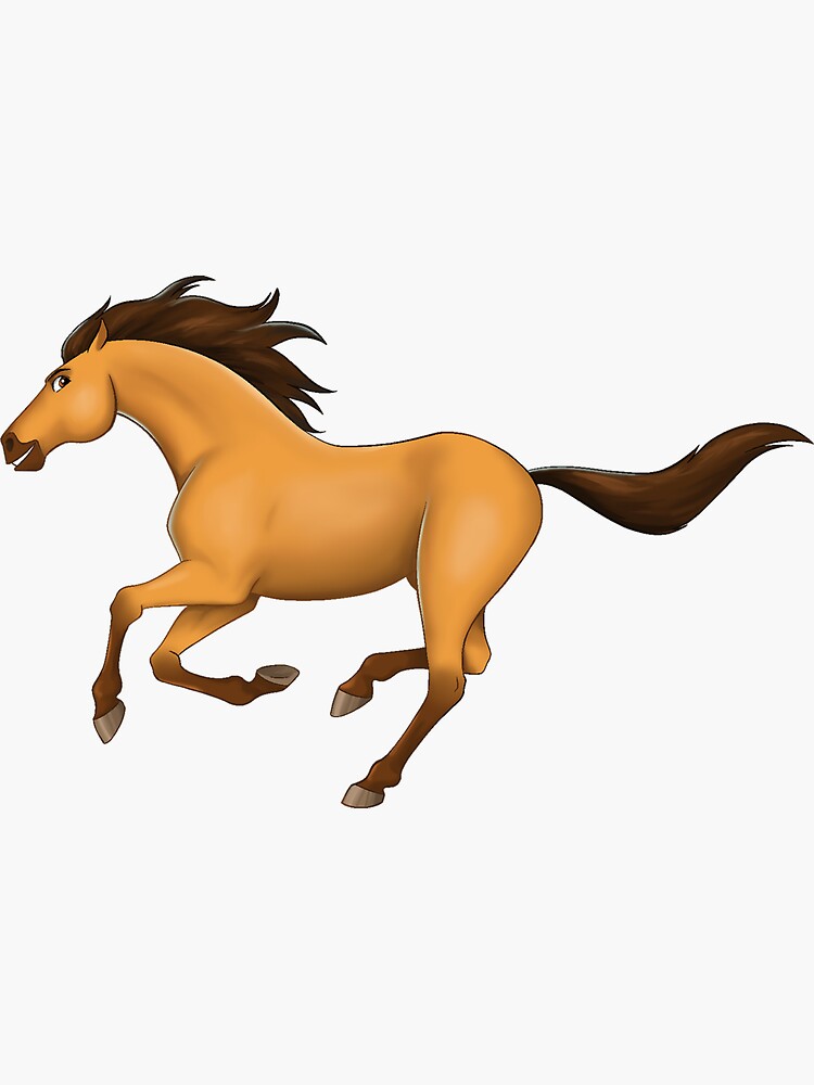 "Spirit running" Sticker for Sale by Alligator-Arts | Redbubble