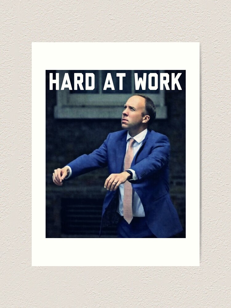"Matt Hancock Meme" Art Print by DivyaHeisnam | Redbubble