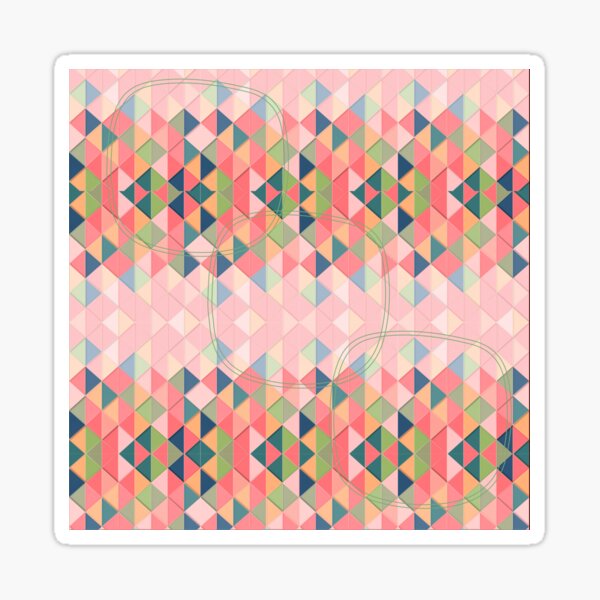 "Cubic" Sticker for Sale by mdgrey2469 | Redbubble