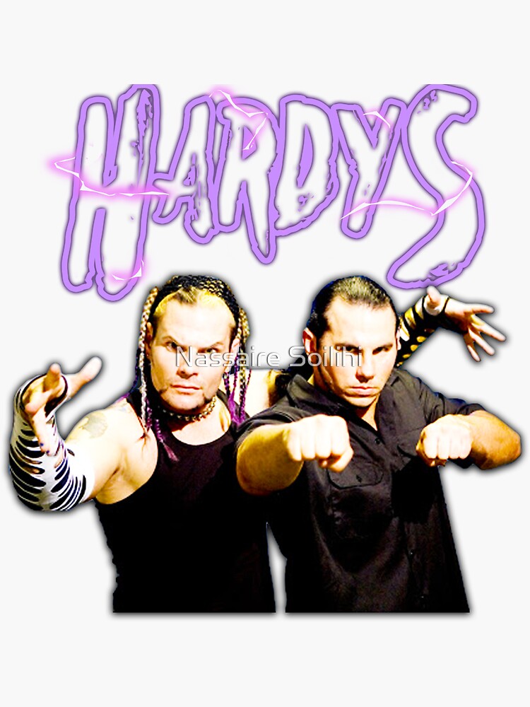 "The Hardys/ The Hardy Boyz" Sticker for Sale by qwarlowrius1 | Redbubble