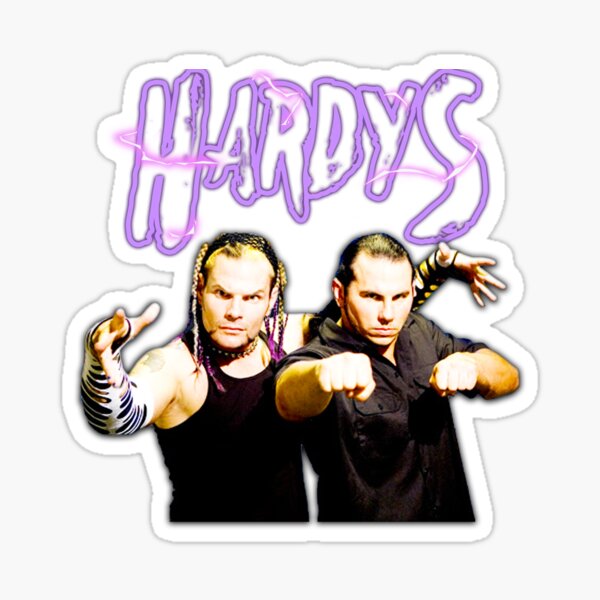 "The Hardys/ The Hardy Boyz" Sticker for Sale by qwarlowrius1 | Redbubble