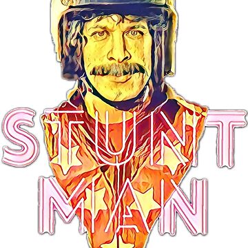 "Rod Kimble - Stuntman" Sticker for Sale by Buckingham Green | Redbubble