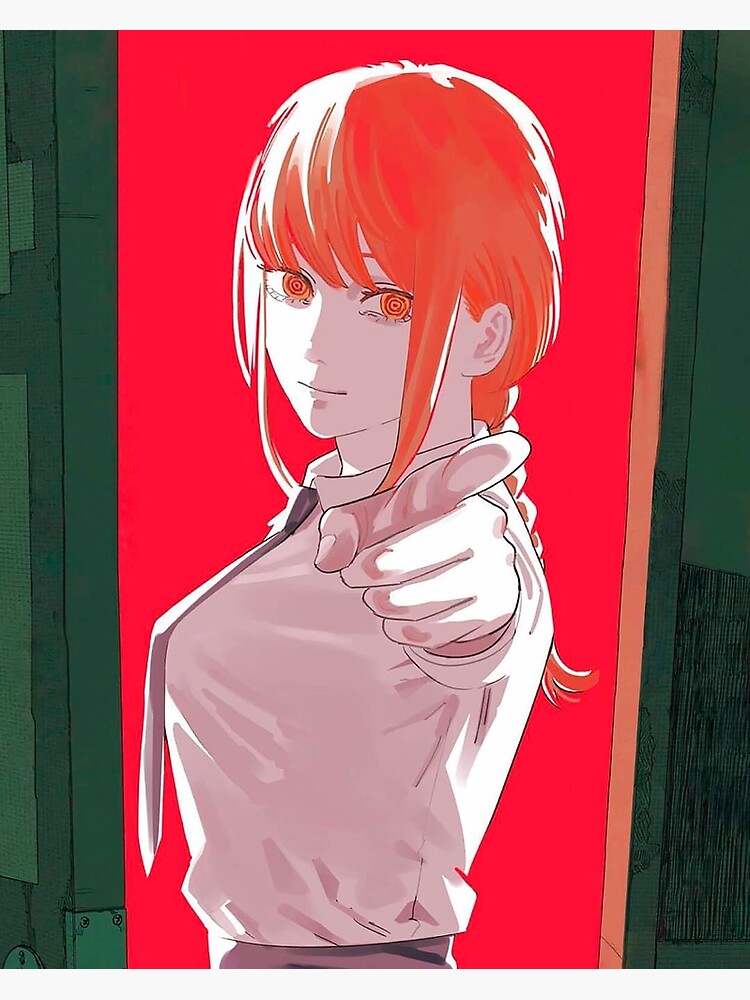 "Makima Colors Cover | Chainsaw man" Poster for Sale by AoiDoi | Redbubble