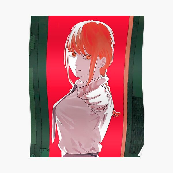 "Makima Colors Cover | Chainsaw man" Poster for Sale by AoiDoi | Redbubble