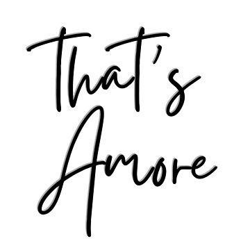 "That's Amore" Poster for Sale by ClassyGeek1 | Redbubble