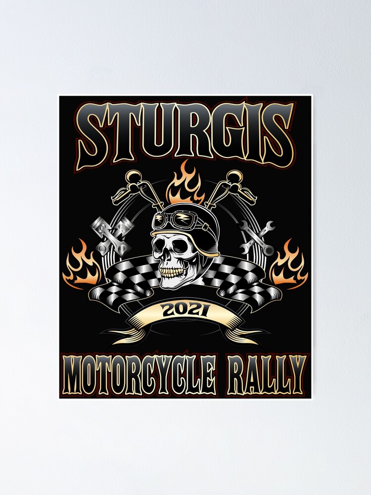 "sturgis motorcycle rally 2021" Poster for Sale by khaled80 | Redbubble