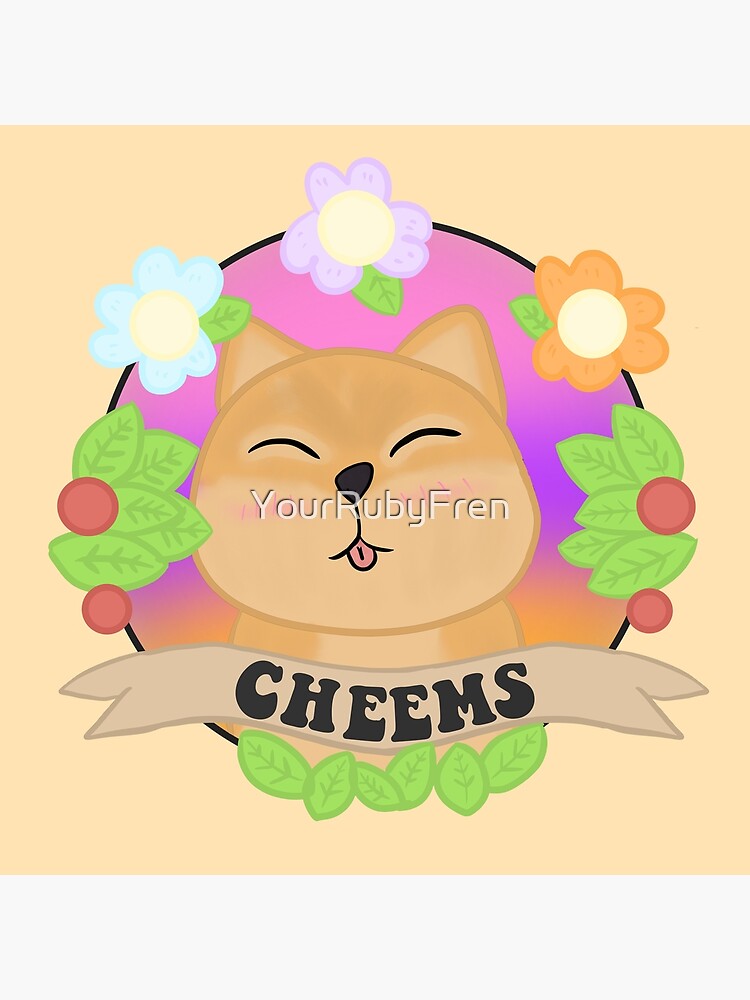 "Cute Adorable Cheems Meme" Poster for Sale by YourRubyFren | Redbubble