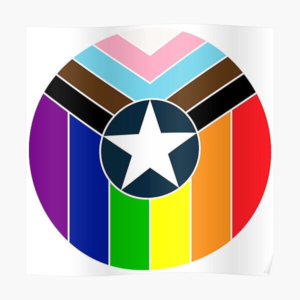 "Pride Shield" Poster by randymeeks | Redbubble