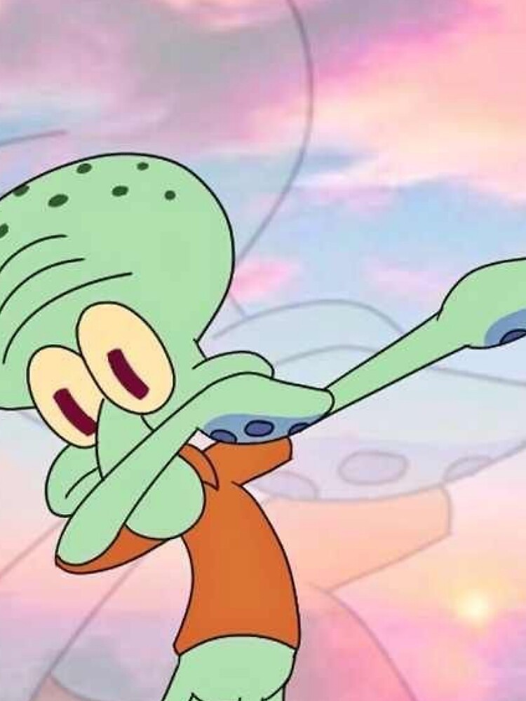 Squidward Dab Meme I Wish I Had Squidward Level Confidence #NASB2