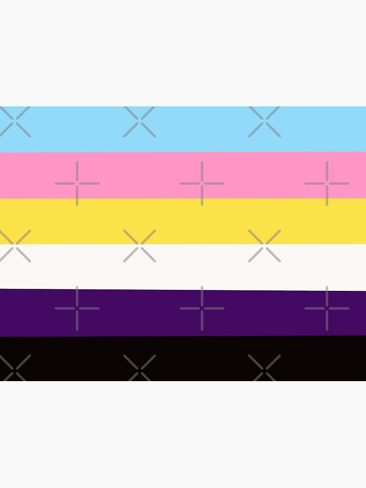 "Trans + Non Binary Pride Flag" Photographic Print by Hana-Lee | Redbubble
