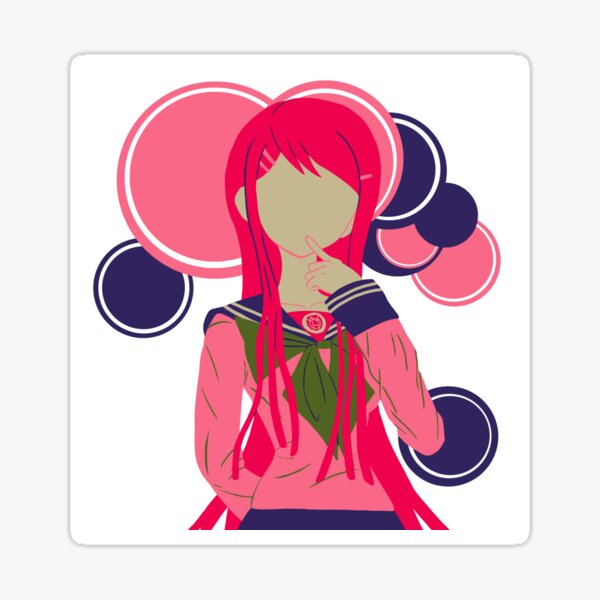 "Sayaka Palette" Sticker for Sale by Invaderkad | Redbubble