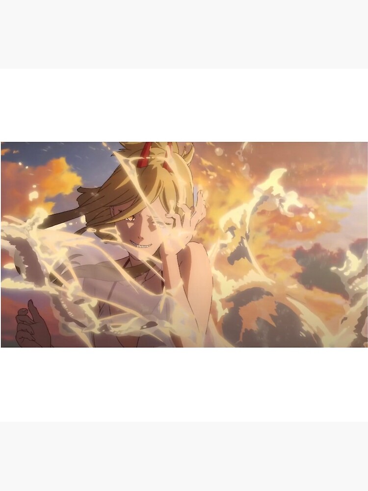 "Chainsaw man anime power beach" Art Print for Sale by Cookiesnkandi ...