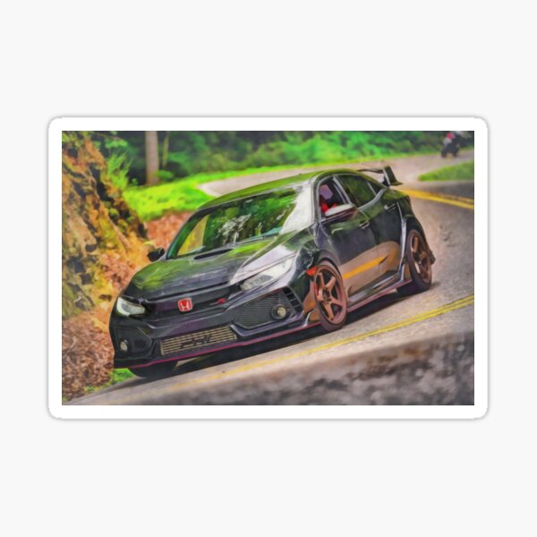 "Civic Type R" Sticker for Sale by Sorexoff | Redbubble