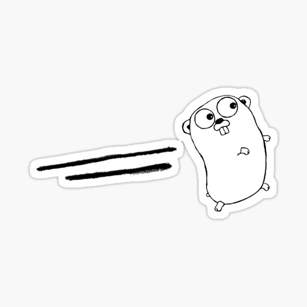 "Go Programming Language" Sticker for Sale by rsanek | Redbubble