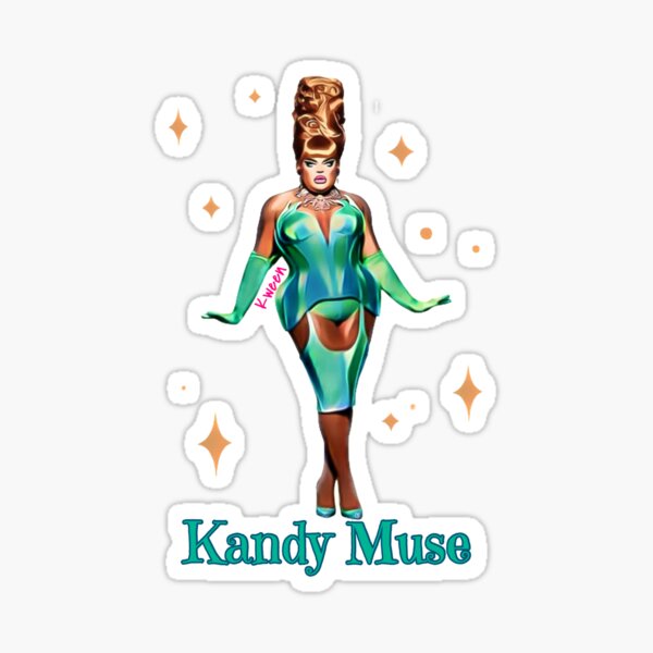 "Kandy Muse" Sticker for Sale by allt-allshade | Redbubble