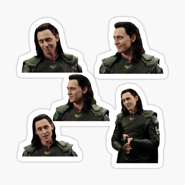 "Loki || Sticker pack" Sticker for Sale by FangirlsGalore | Redbubble