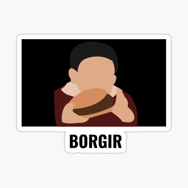 "Borgir" Sticker for Sale by Brollegah | Redbubble