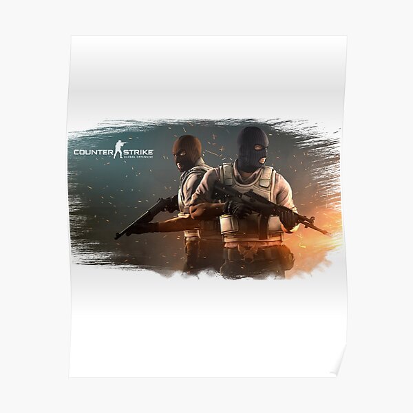 "Counter Strike Global Offensive" Poster for Sale by PlanetXShop ...
