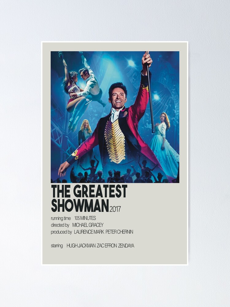 "The Greatest Showman 2017- Movie Poster" Poster for Sale by ...
