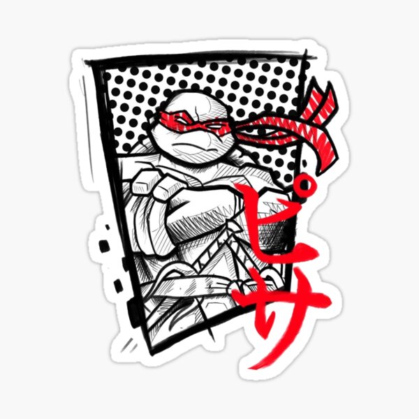 "tmnt" Sticker for Sale by irisstonem | Redbubble