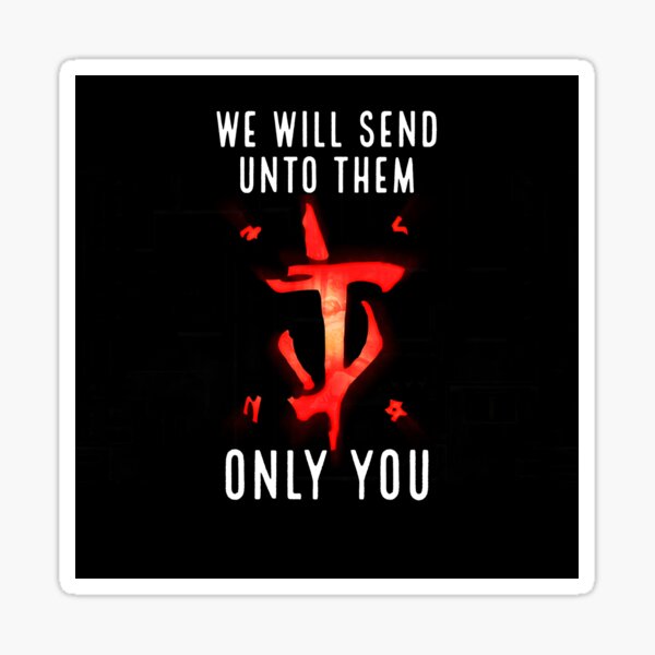 "Doom Slayer Symbol " Sticker for Sale by tinycosmos | Redbubble